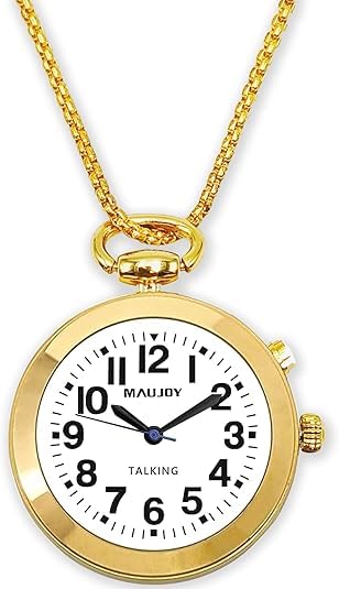 Amazon.com: Talking Keychain Watch American English Women's Pendant ...