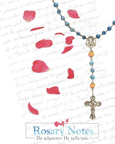 Rosary Notes: Write down your prayer intentions and your thoughts and ...