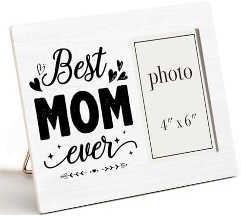 Amazon.com - Zauly Mom Gifts Wood Picture Frame, Best Mom Ever Gifts ...