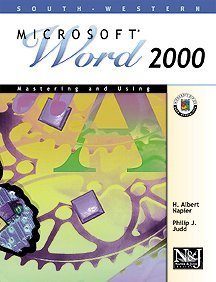 Microsoft Word 2000 Comprehensive Course: Mastering and Using : Napier ...