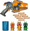Amazon.com: Slugterra Eli's Rapid Fire Blaster, Holds 6 Slug Ammo, Foam ...
