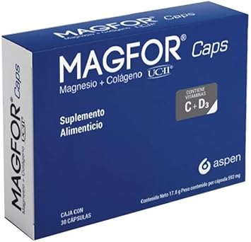 Magfor Suplemento Alimenticio 30 Cápsulas : Amazon.com.mx: Salud y ...