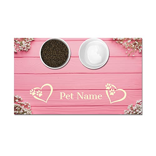 Feed your Furry Friend in Style: Top 10 Personalized Dog Food Mats ...