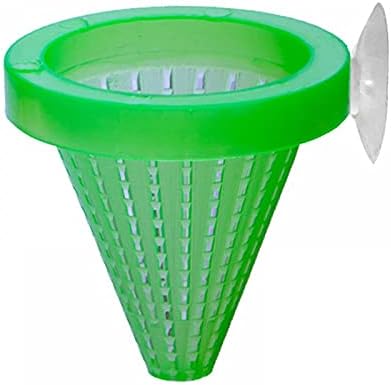 SN AQUATIC Plastic Aquarium Cone Red Worm Bloodworm Feeder Fish Tank ...