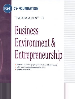 Business Environment and Entrepreneurship ( CS-FOUNDATION ) : CS Alok A ...