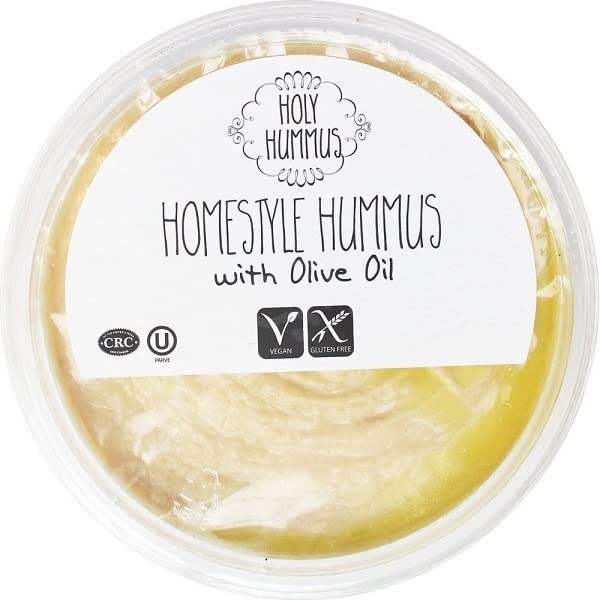 Amazon.com: Holy Hummus, Homestyle Hummus With Olive Oil, 10 Ounce ...