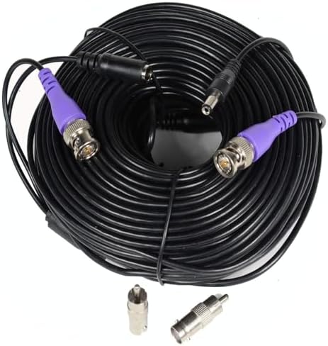 Amazon.com : Swann BNC Coaxial Cable for Security Camera CCTV System ...