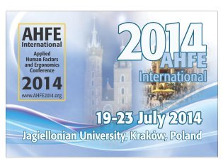 AHFE 2014 Conference Proceedings USB Media (5th International ...