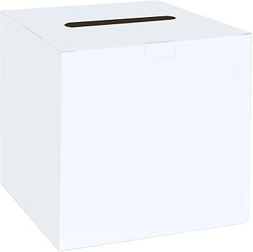 Amazon.com: SietDESEO White Card Box for Party Large Gift Card Box ...