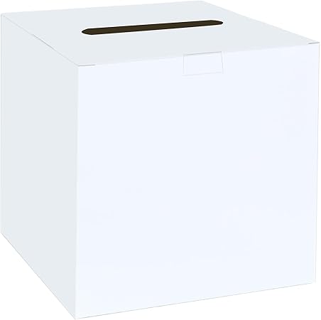 Amazon.com: SietDESEO White Card Box for Party Large Gift Card Box ...