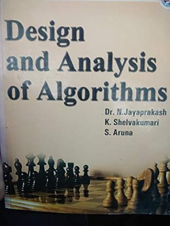 Buy Design & Analysis Of Algorithms Book Online at Low Prices in India ...