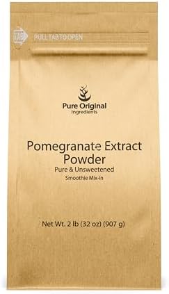 Amazon.com : PURE ORIGINAL INGREDIENTS Pomegranate Fruit Extract Powder ...