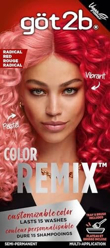 Amazon.com : Got2b Color Remix, Customizable Semi-Permanent Hair Color ...