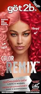 Amazon.com : Got2b Color Remix, Customizable Semi-Permanent Hair Color ...