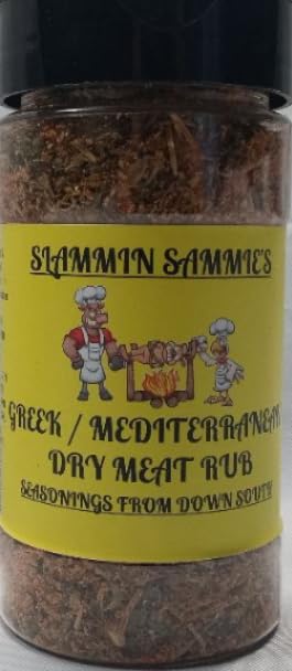 Amazon.com : Greek/Mediterranean Dry Rub (Regular, 8 ounce) : Grocery ...