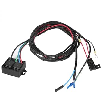 Amazon.com: AHJRELAYKIT-2-DP Relay Harness Jack Plate Wiring Kit ...