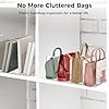 Amazon.com: Lnrueg 2PCS Plastic Purse Organizers, 4-Slot 5.71 x 12.8 x ...