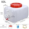 Amazon.com : GAMAXX Water Storage Containers Water Carrier Plastic ...