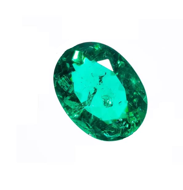 Seven-Hills Beautiful Green Emerald Stone 5 Carat 5.50 Ratti Colombian ...