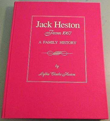 JACK HESTON FROM 1067: A FAMILY HISTORY (CHARLTON HESTON): Heston ...