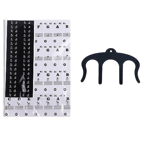 Keyboard Stickers, Piano Keyboard Stickers for 88/61/54/49-Key ...