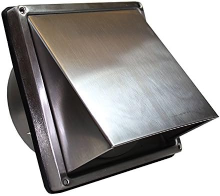 WeCooper Cowled External Air Vent Covers 100mm，4 inch 304 Stainless ...