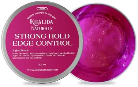 Amazon.com : BASK & LATHER Strong Hold Edge Control Gel with Castor Oil ...