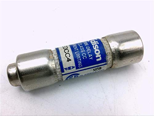 Edison Fuse EDCC4 EDCC Series, Class CC, Current-LIMITING, TIME-DELAY ...