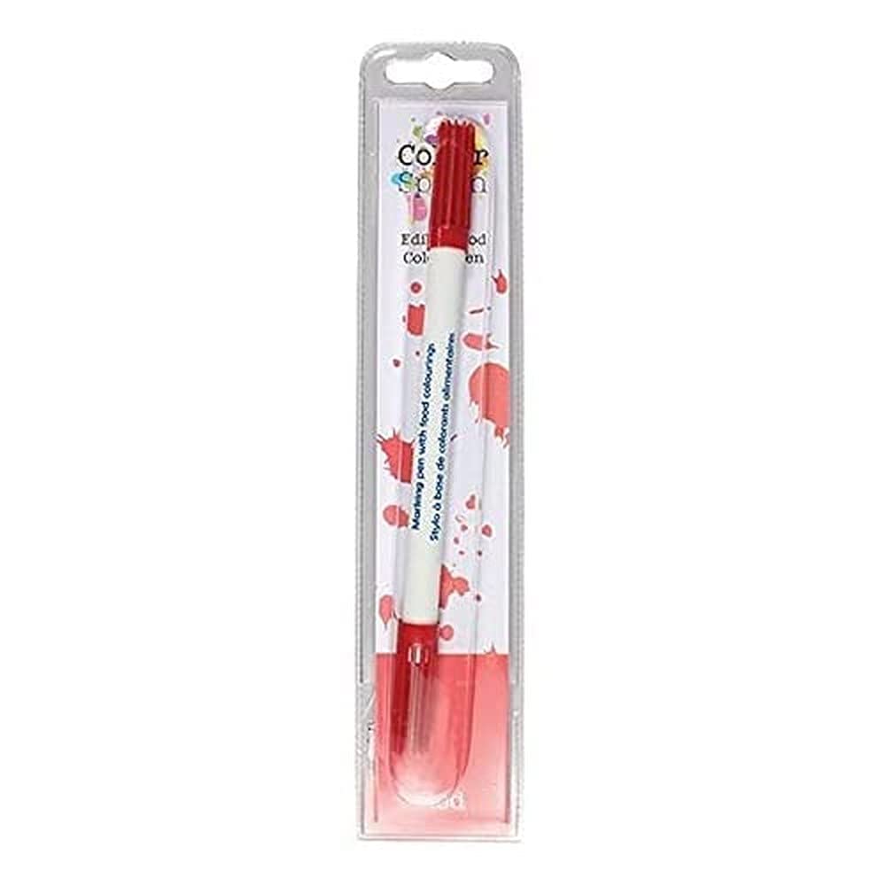 COLOUR SPLASH Edible Food Colouring Pen, Dual Tip Icing Pens, Food-Safe ...