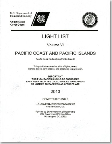 Light List: Pacific Coast And Pacific Islands, Pacific Coast And ...