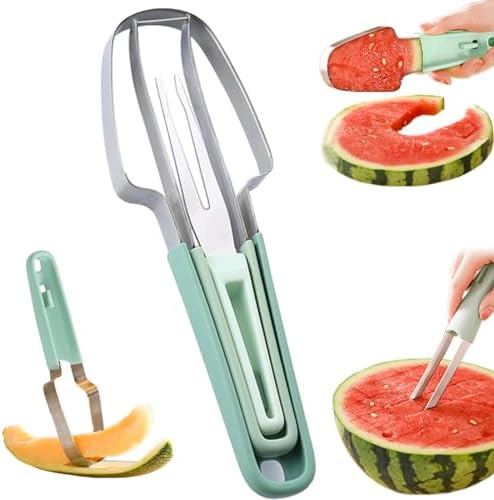 JAYVAR Watermelon Cutter Slicer, Watermelon Popsicle Mould, 3 in 1 ...