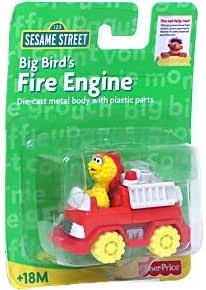 Amazon.com: Barrio Sésamo Big Bird Fire Engine : Juguetes y Juegos