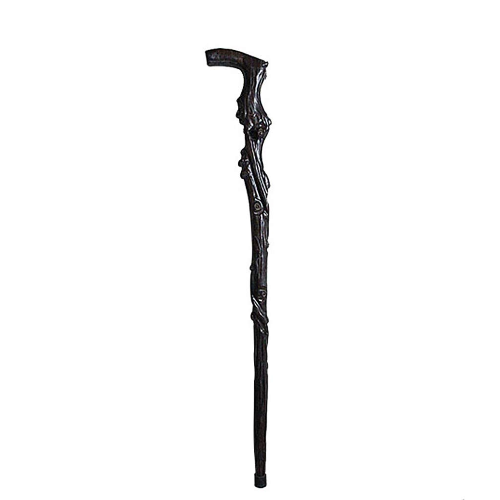 Buy Wooden Walking Cane for Men and Women Cane Elderly crutches Solid ...