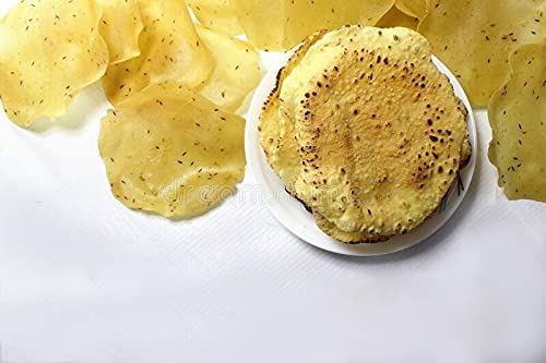 GROCERY ON THE GO RAJASTHANI KHICHIYA, RICE PAPAD 400GM : Amazon.in ...