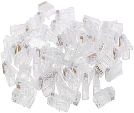 Amazon.com: Bestol Wholesale 100pcs RJ48 RJ-48 Modular Plug Stranded ...