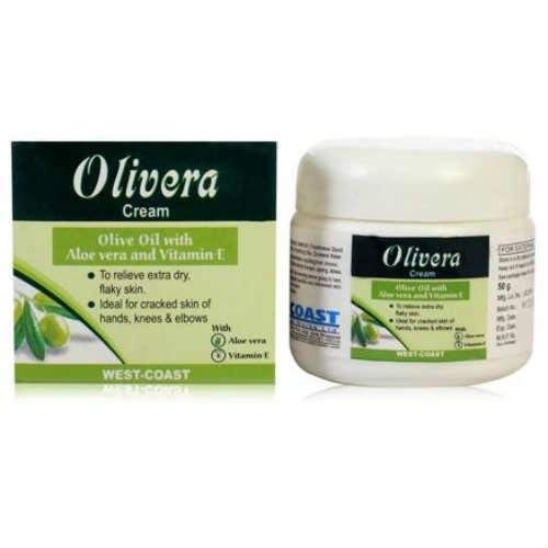 West Coast Olivera Olive Oils with Aloe Vera & Vitamin E Cream, 50gm ...