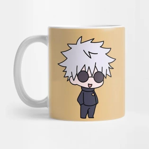 Buy CRAFT MANIACS Jujutsu Kaisen GOJO SATURO Orange 330 ML Designer Tea ...