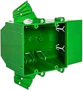 OneBoxForAll Old Work BaseBox – Expandable Double Gang PVC Electrical ...