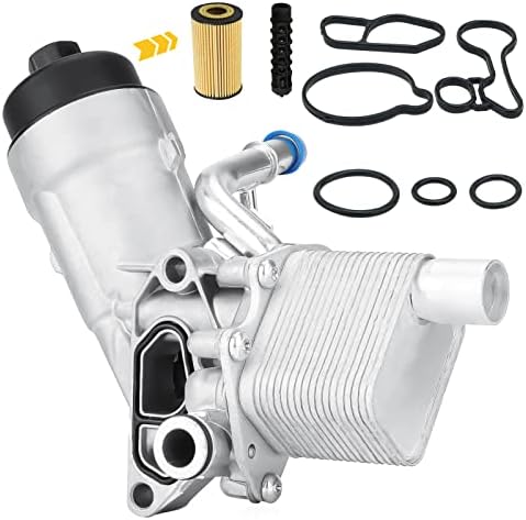 Amazon.com: Youxmoto Engine Oil Cooler Filter Housing Assembly Adapter ...