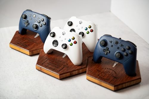Amazon.com: Personalized Wood Stand and Charging Station Gaming ...
