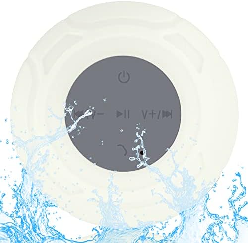 Amazon.com: LUKADER Waterproof Bluetooth Shower Speaker Portable ...