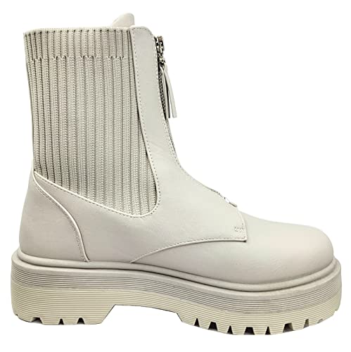 Snapklik.com : TruFox Womens Lug Sole Platform Ankle Chelsea Boots ...