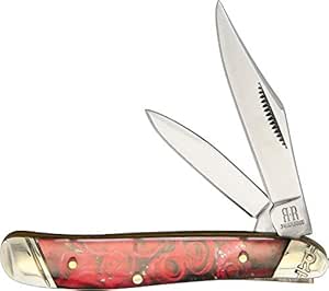Amazon.com: Rough Rider Peanut Red Roses Pocket Knife RR2090 : Tools ...
