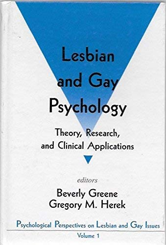 Amazon.com: Lesbian and Gay Psychology: Theory, Research, and Clinical ...