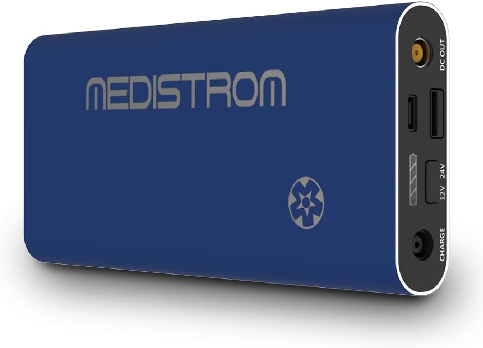 Pilot Flex 98Wh CPAP Battery Backup Power Supply for 12V and 24V CPAP ...