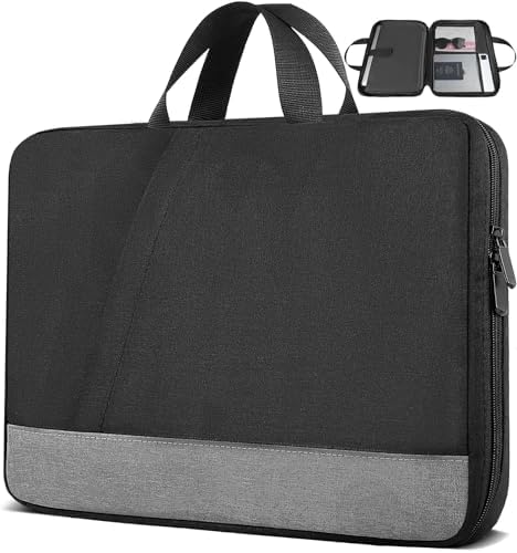 Amazon.com: Laptop Case Sleeve, 15.6 Inch TSA Laptop travel Bag ...