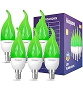 Hompavo LED Flame Light Bulbs E26 Base, Upgraded 3 Modes Flickering ...