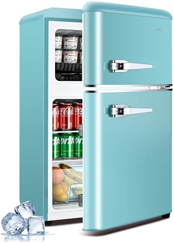 Amazon.com: willz WLR31TS1 Compact Refrigerator, 3.1 Cu.Ft Fridge With ...