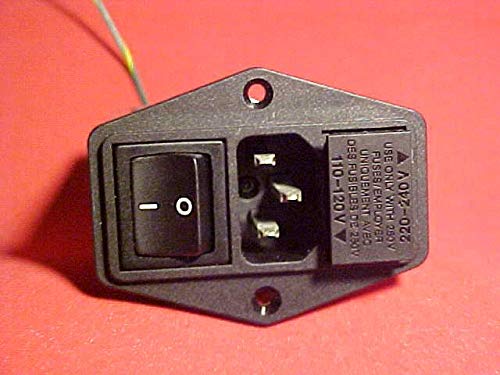 IEC Power Inlet With Fuse And Switch
