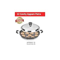 Buy PBD Lifestyle ®Non-Stick 12 Cavity Appam Patra Chatty Paniyaram ...